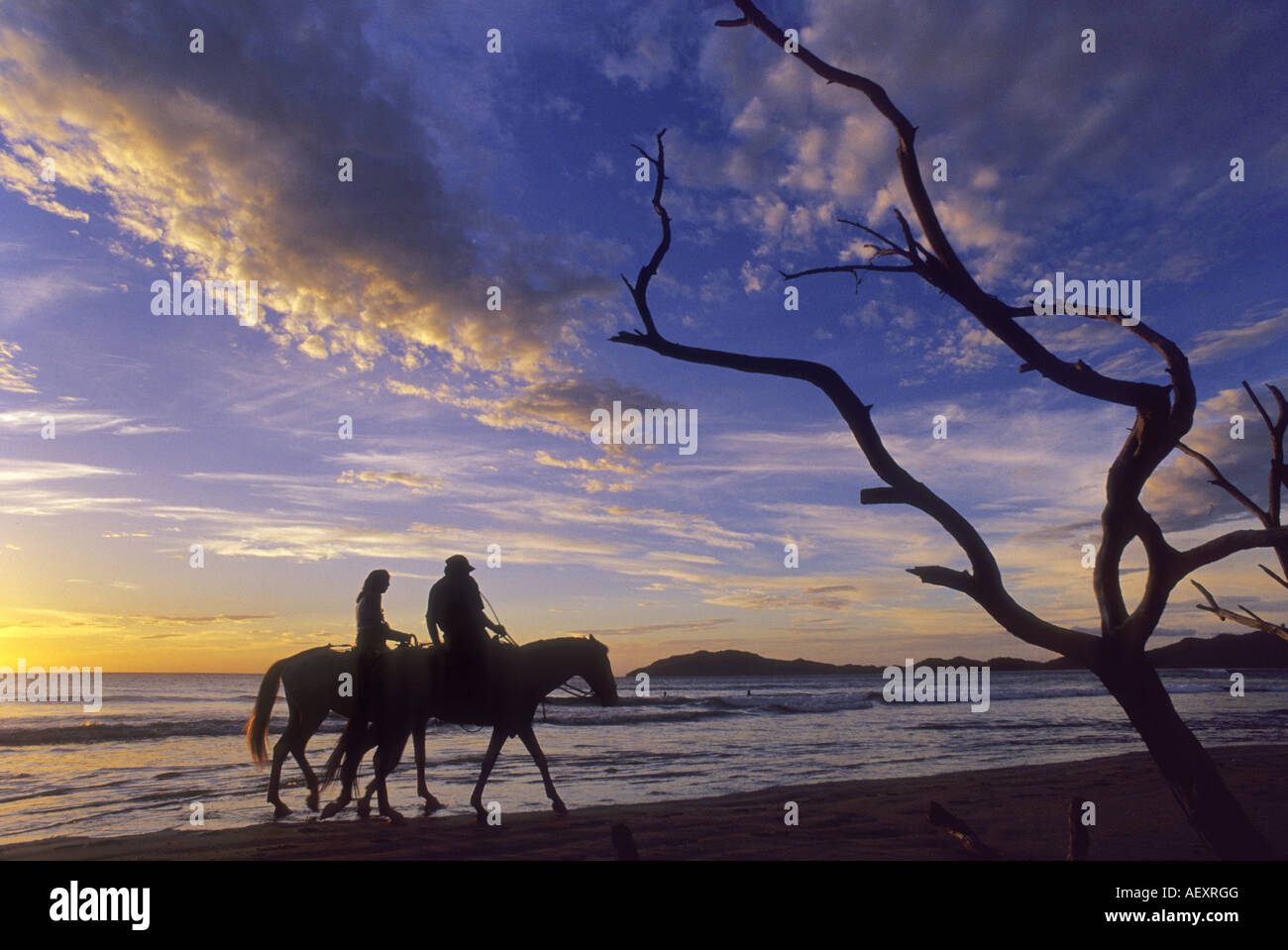 Costa Rica beach Stock Photo - Alamy