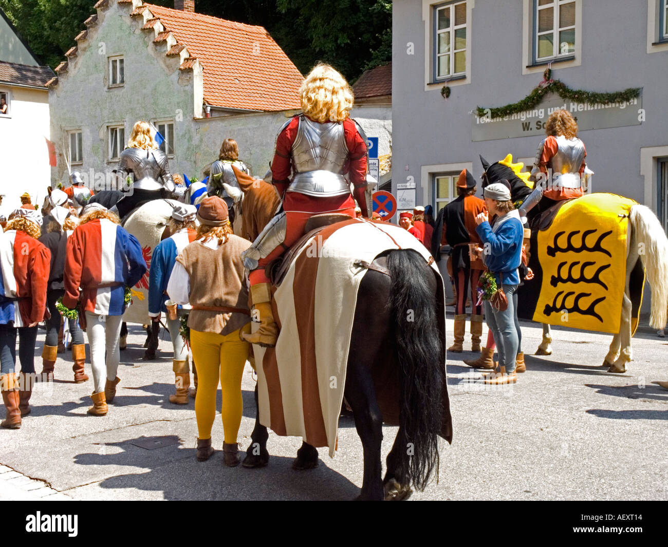 Parade Landshut medieval festival Germany Hochzeit Stock Photo - Alamy