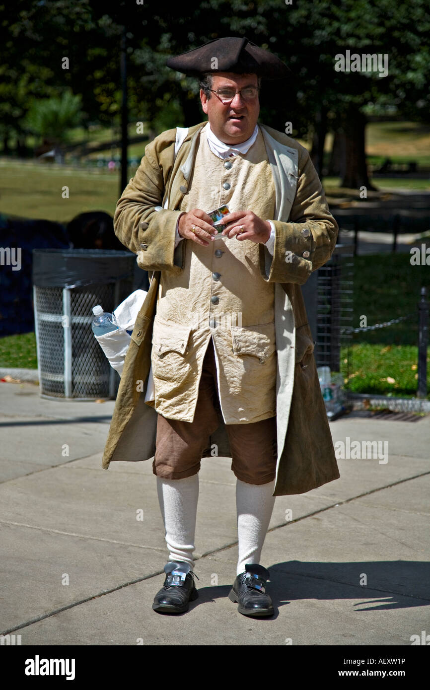 Pilgrim in Boston Common Garden, Boston, MA, USA Stock Photo - Alamy