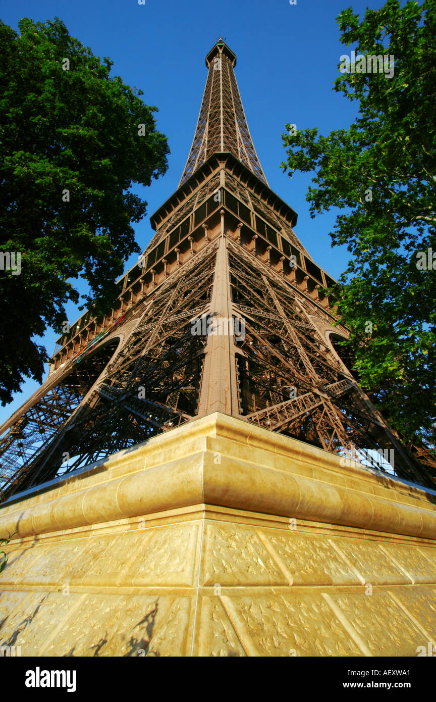 France - Eiffel Tower at Paris Stock Photo - Alamy