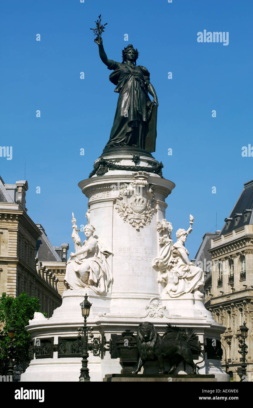 Paris france french republic hi-res stock photography and images - Alamy