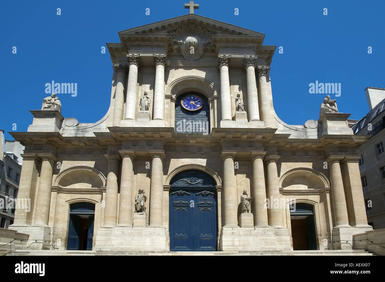 France - Saint Roch church at Paris Stock Photo - Alamy