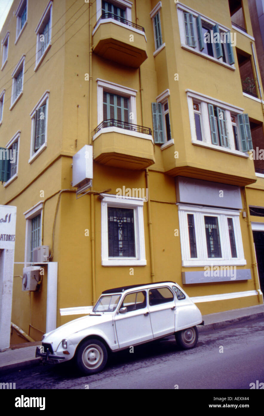 citroen car on the street of beirut lebanon Stock Photo - Alamy