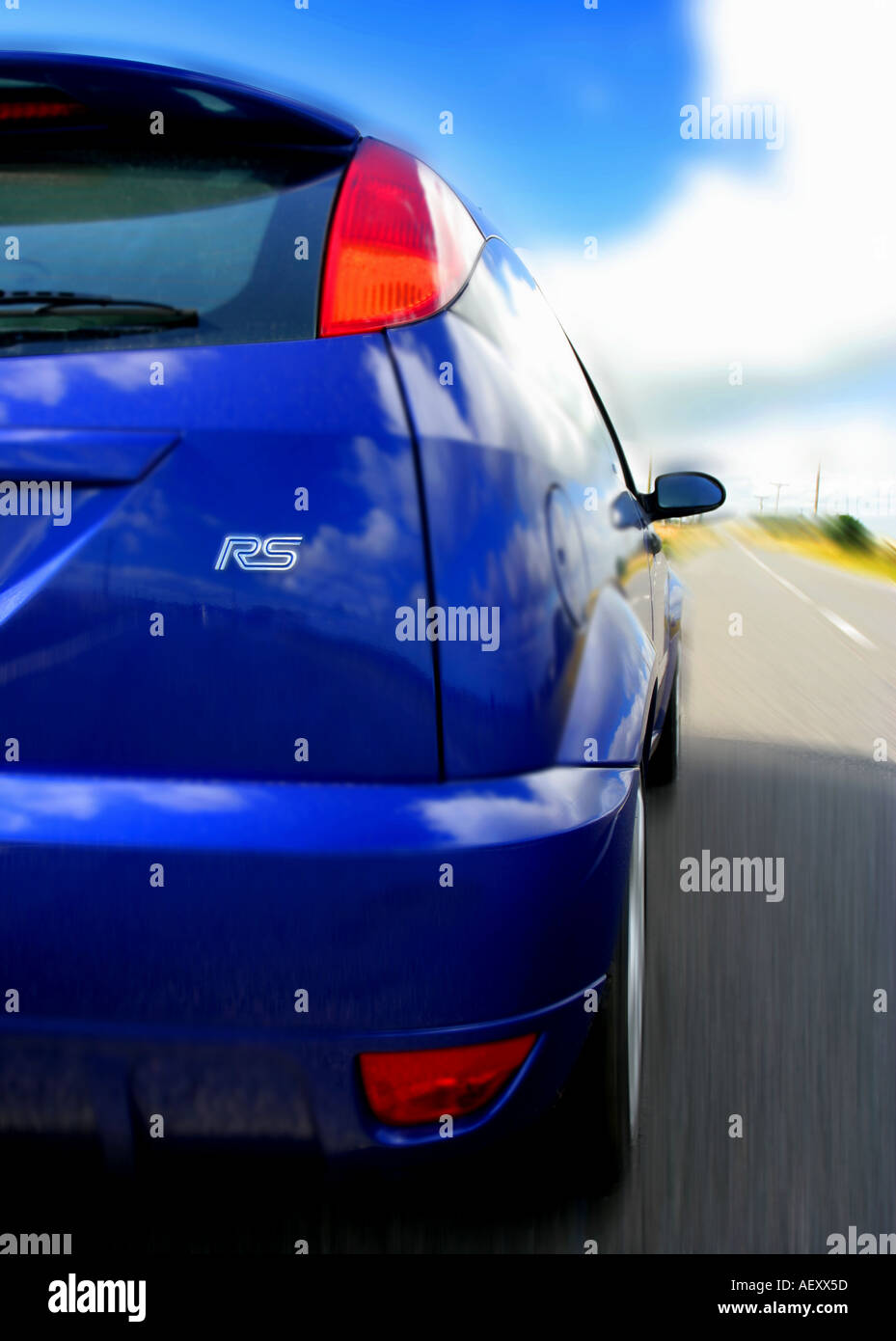Ford Focus Rs Rear View High Resolution Stock Photography and Images ...