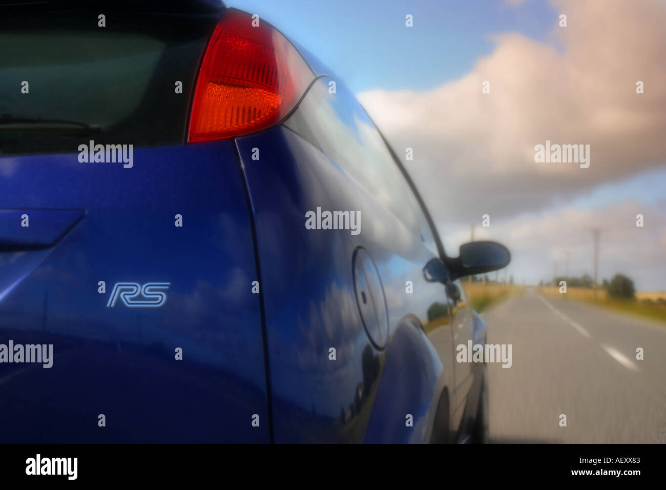 Ford focus rs rear view hi-res stock photography and images - Alamy
