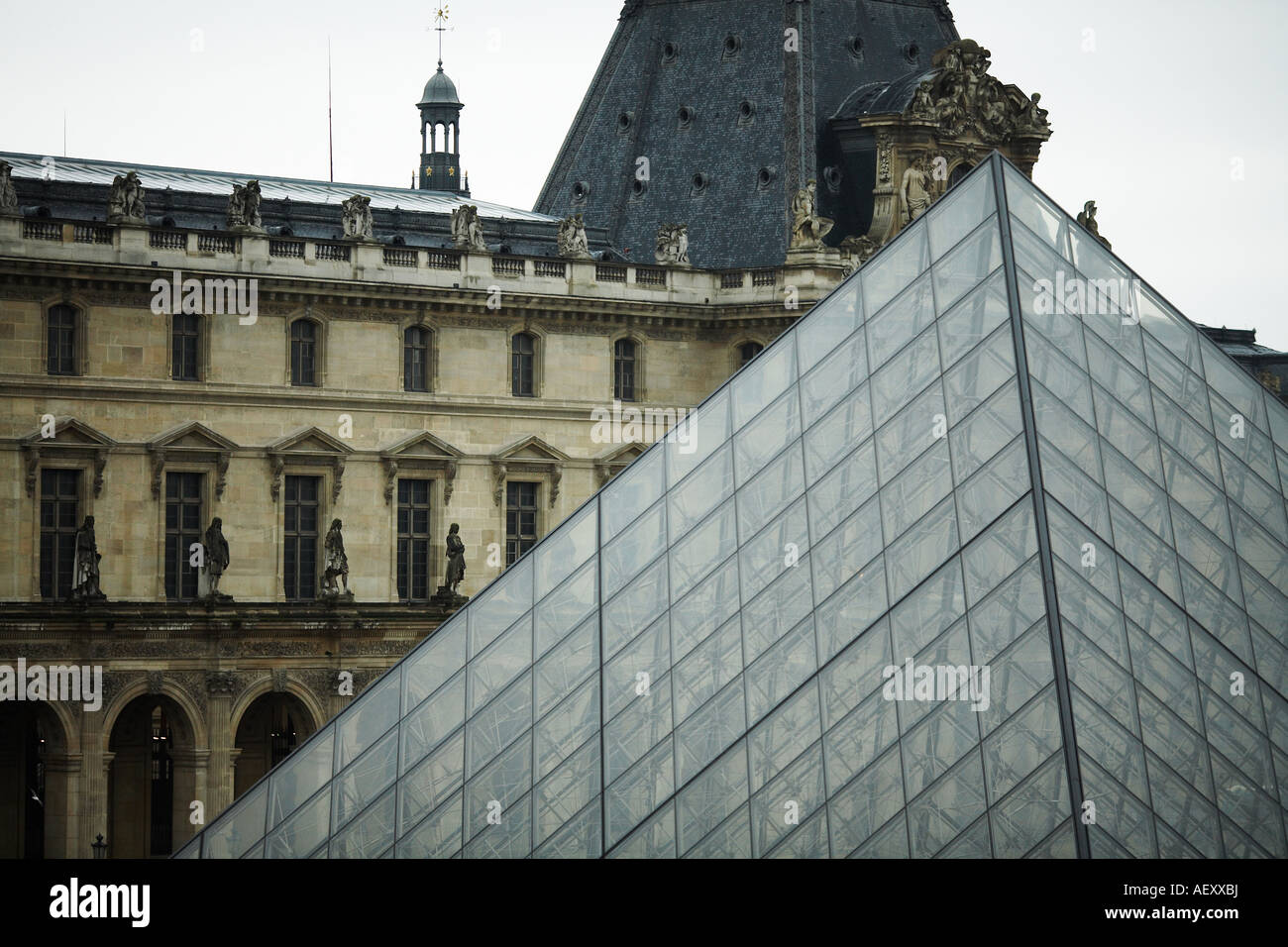 Pyramid at the Louvre Museum Paris France Stock Photo - Alamy
