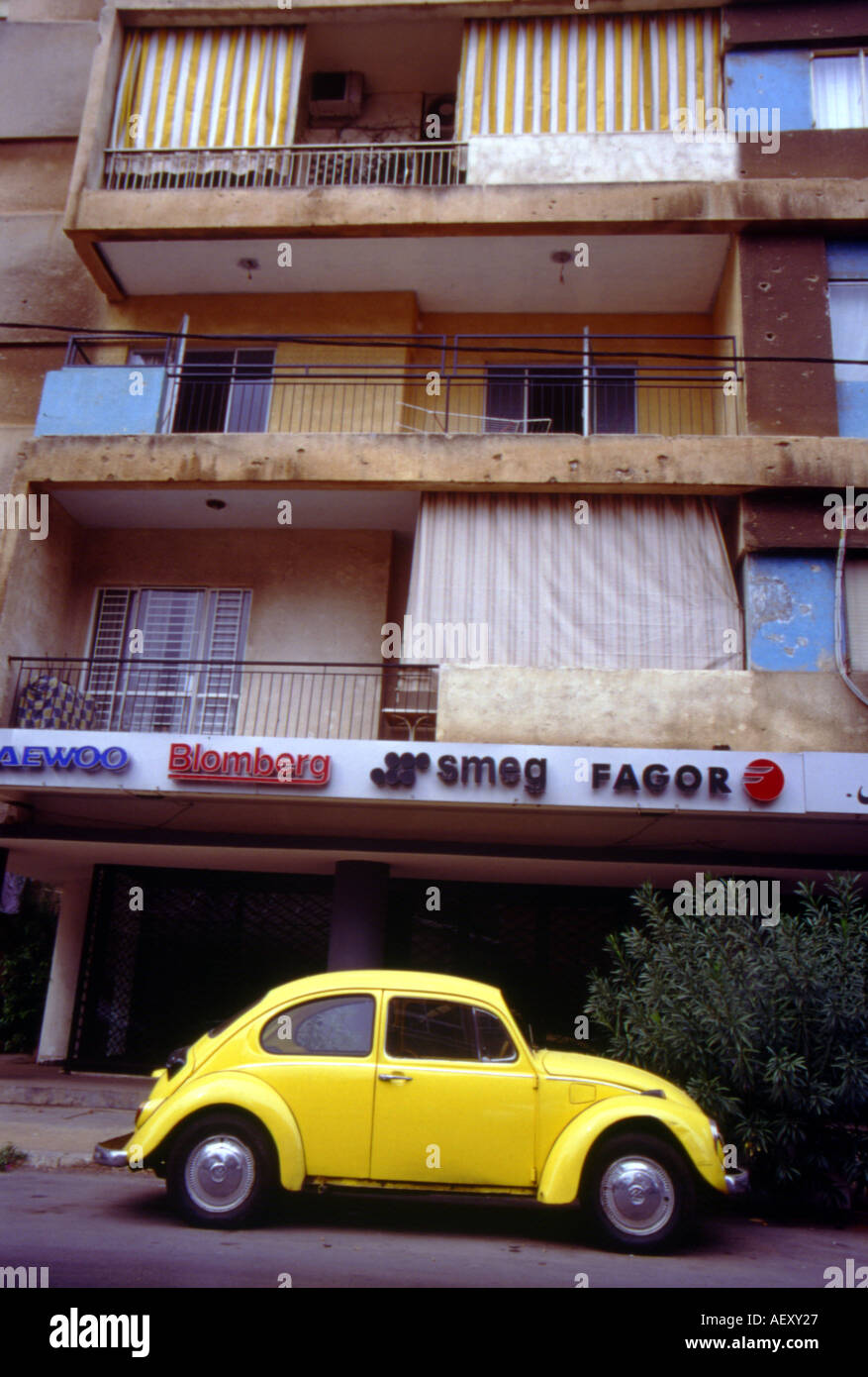volks wagen car on the street beirut lebanon Stock Photo - Alamy