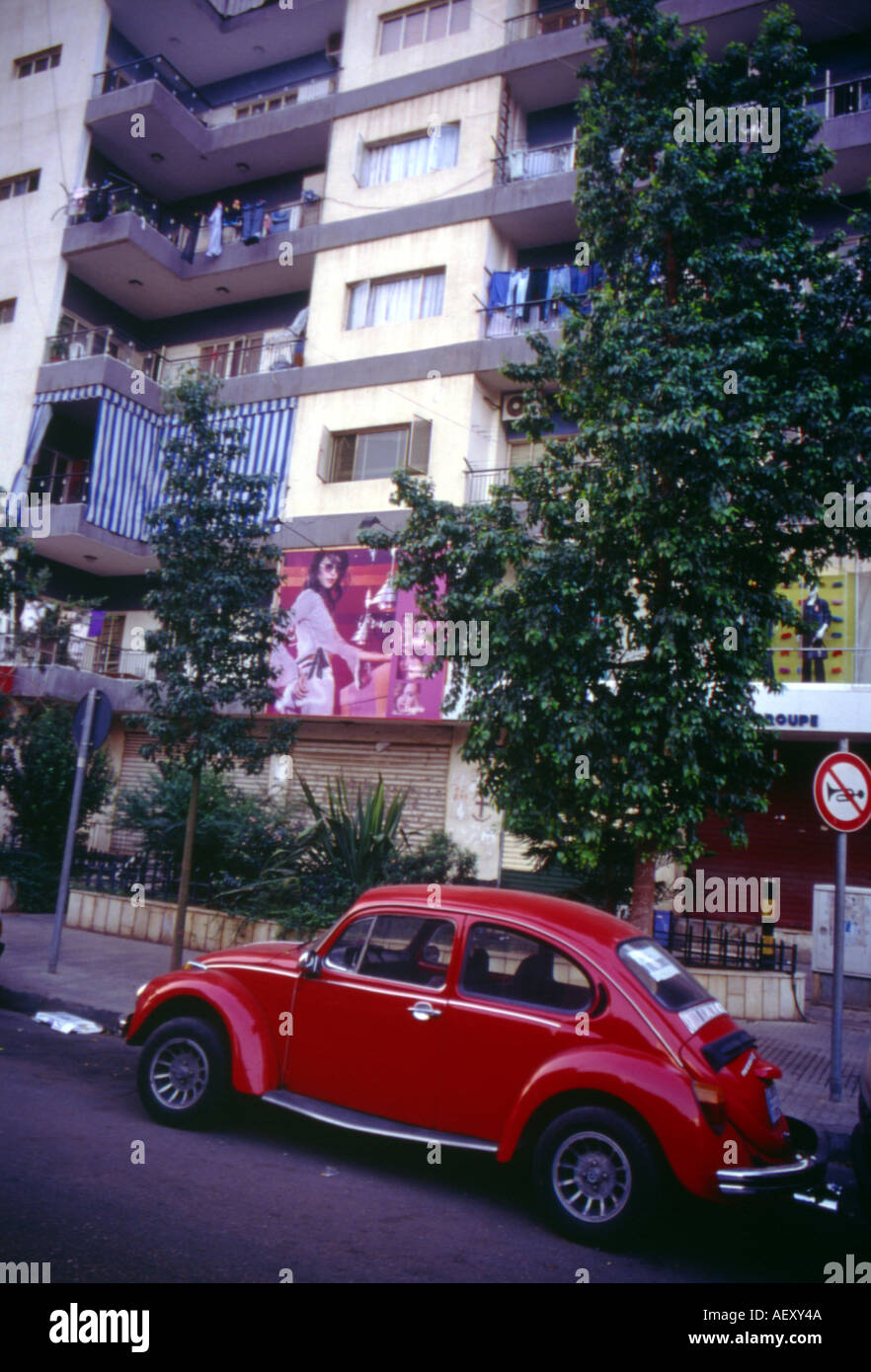 volks wagen car on the street beirut lebanon Stock Photo - Alamy