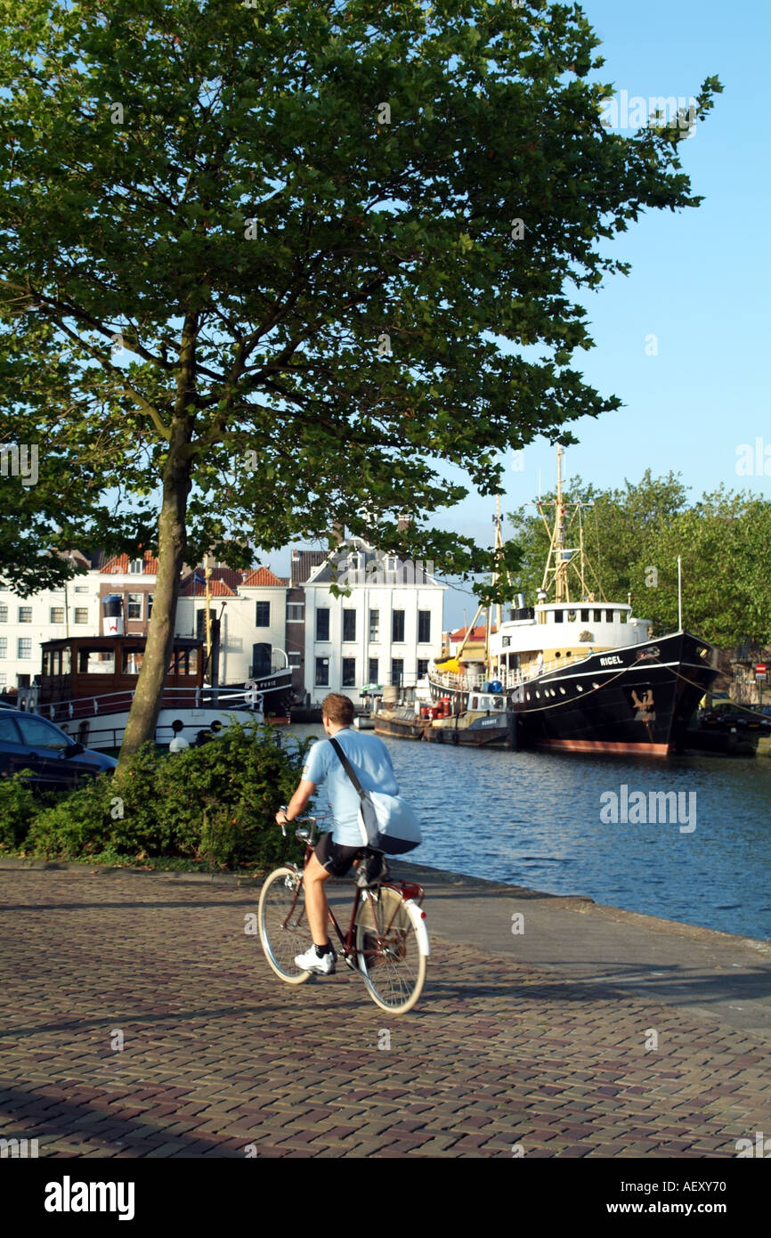 Maassluis attractive town Nr Rotterdam The Netherlands Europe EU Stock ...