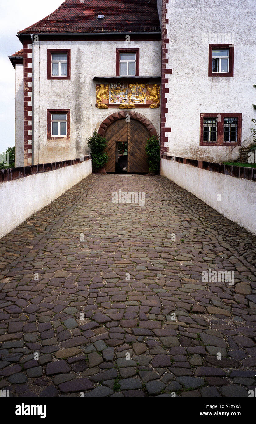 GERMANY COLDITZ CASTLE. POW CAMP FOR ESCAPERS DURING WW11 Stock Photo ...