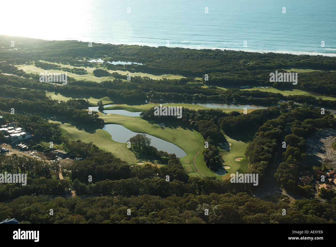 Hyatt Coolum resort and golf course Queensland Australia Stock Photo ...