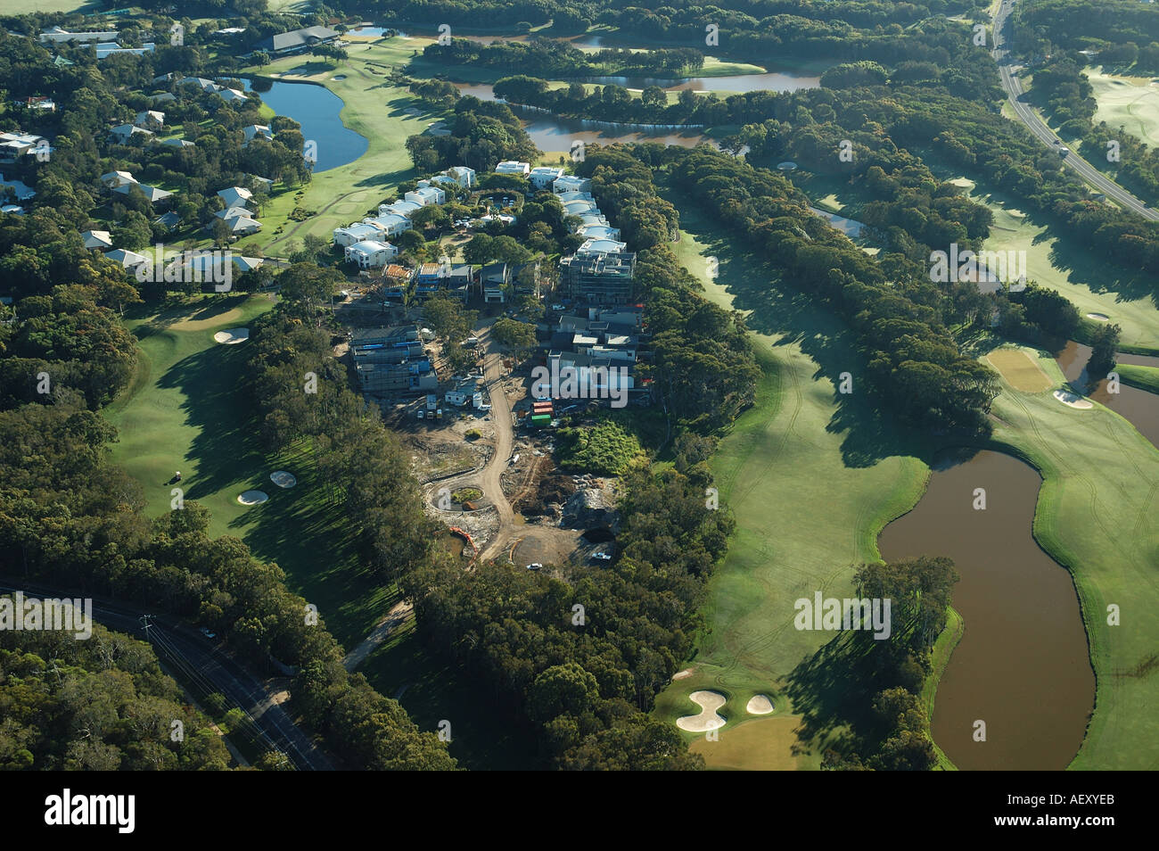 Hyatt Coolum resort and golf course Queensland Australia Stock Photo ...