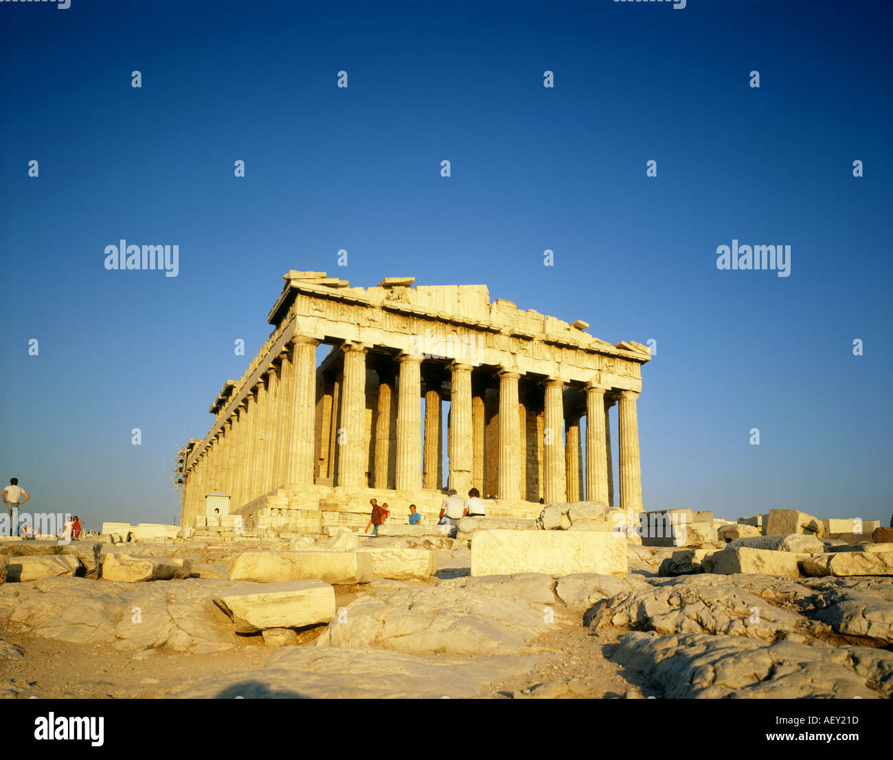 Naos tou Parthenonos World Heritage ATHENS GREECE Stock Photo - Alamy