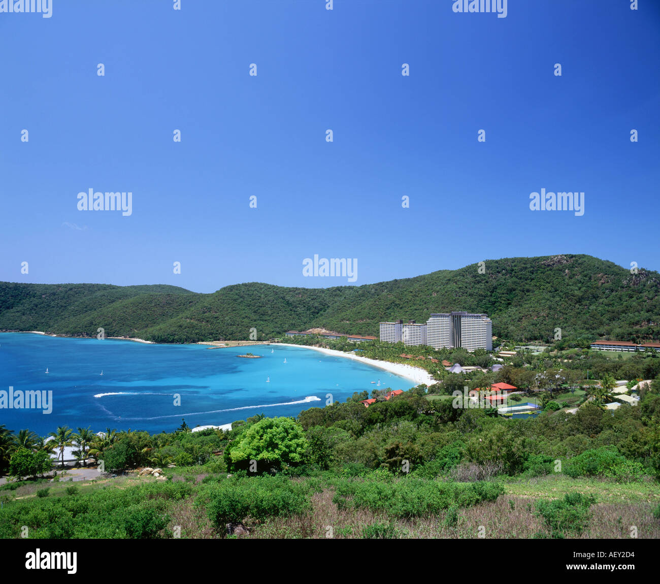 Hamilton Is GREAT BARRIER REEF AUSTRALIA Stock Photo - Alamy