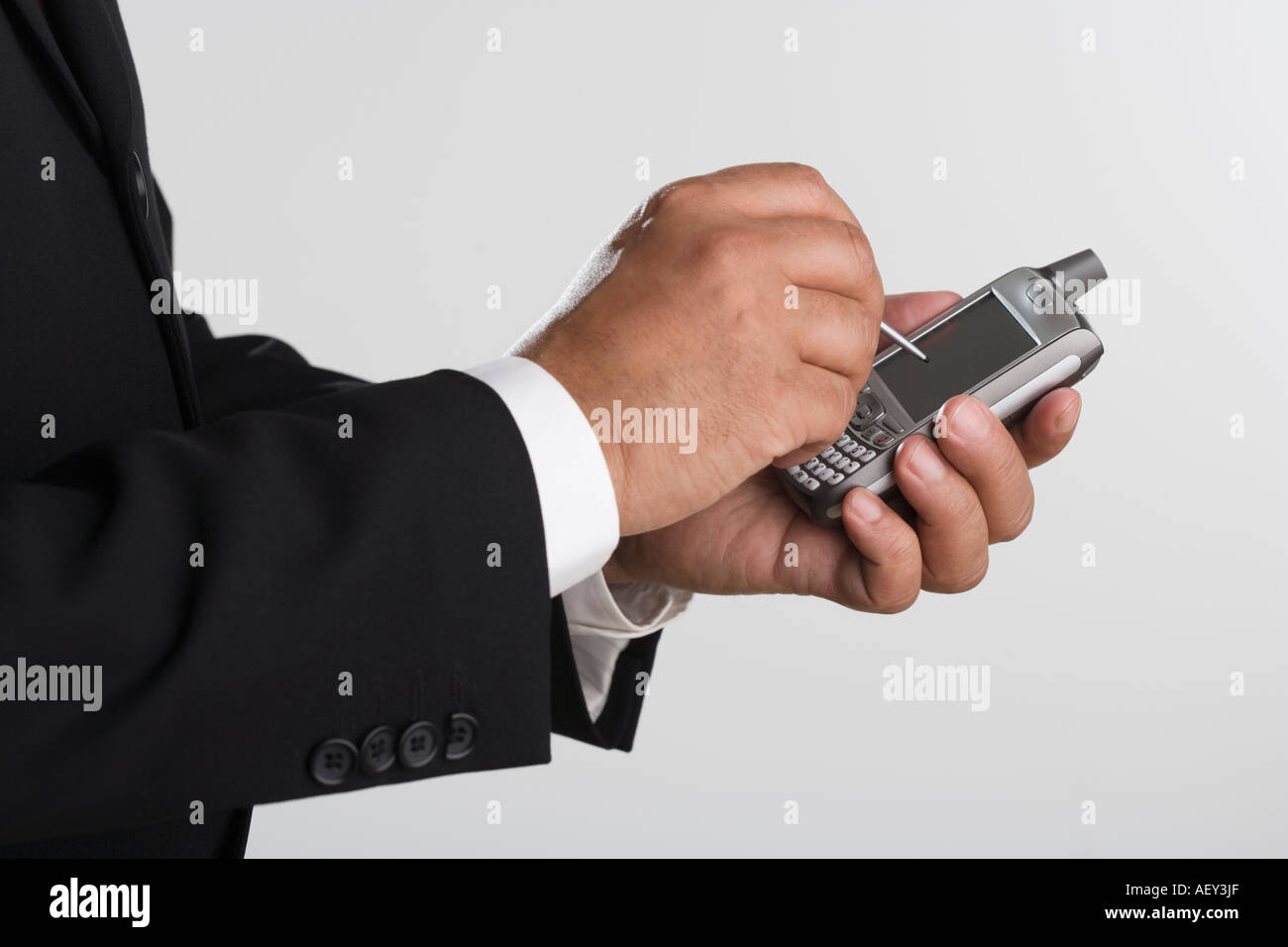 Side view close up businessman hi-res stock photography and images - Alamy