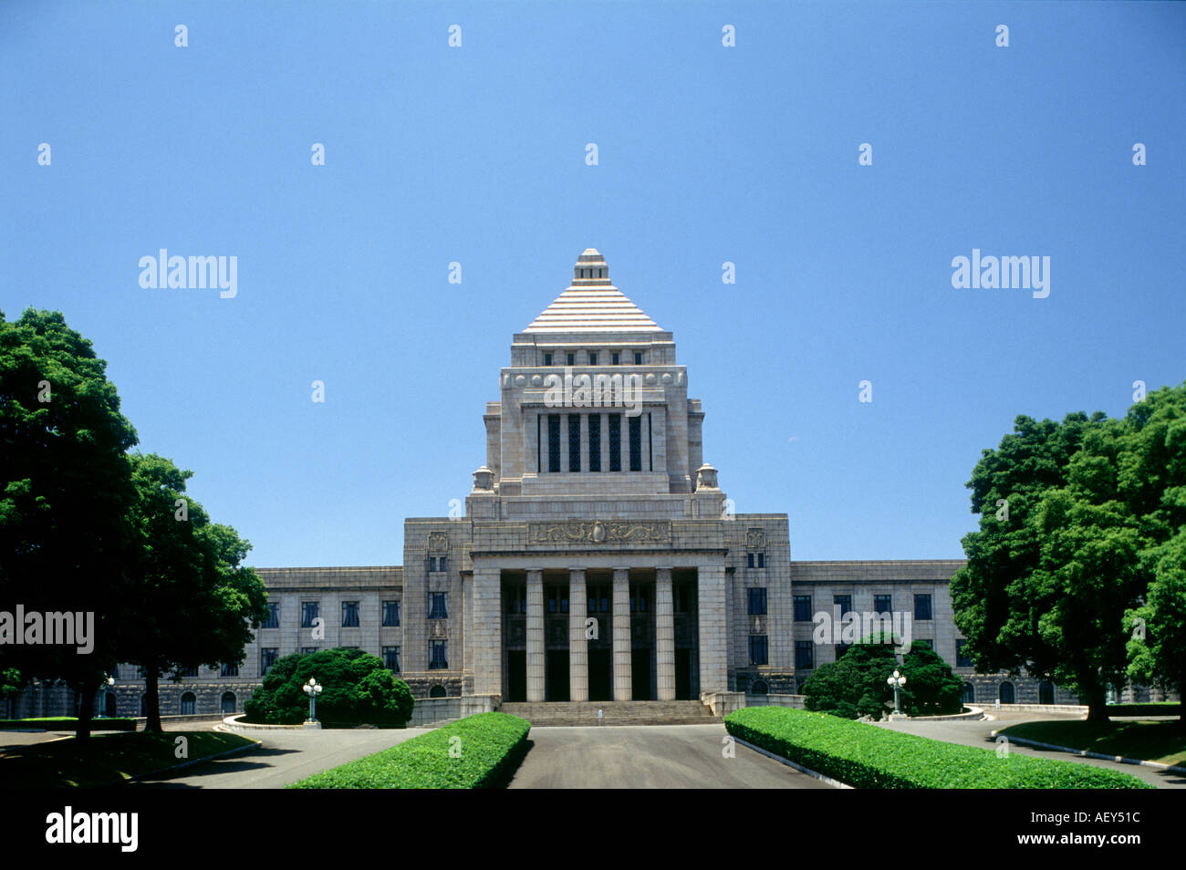 National Assembly Hall TOKYO JAPAN Stock Photo - Alamy