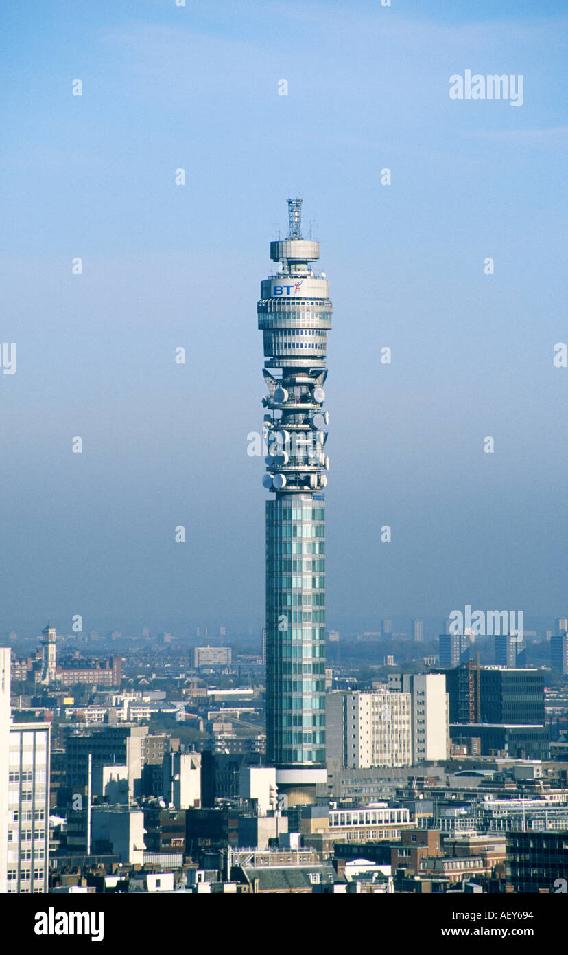 BT Telecom Tower London England Stock Photo - Alamy