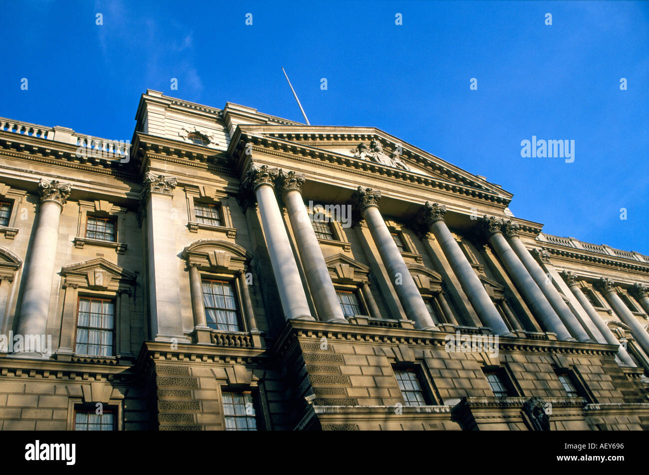 The Treasury London England Stock Photo - Alamy