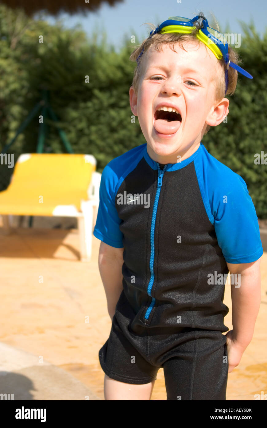 Fun in the sun Stock Photo - Alamy