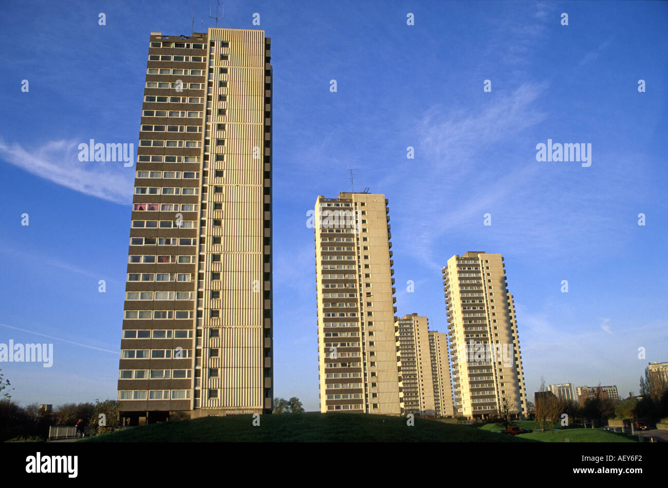 Chiswick Council Flats London England Stock Photo - Alamy