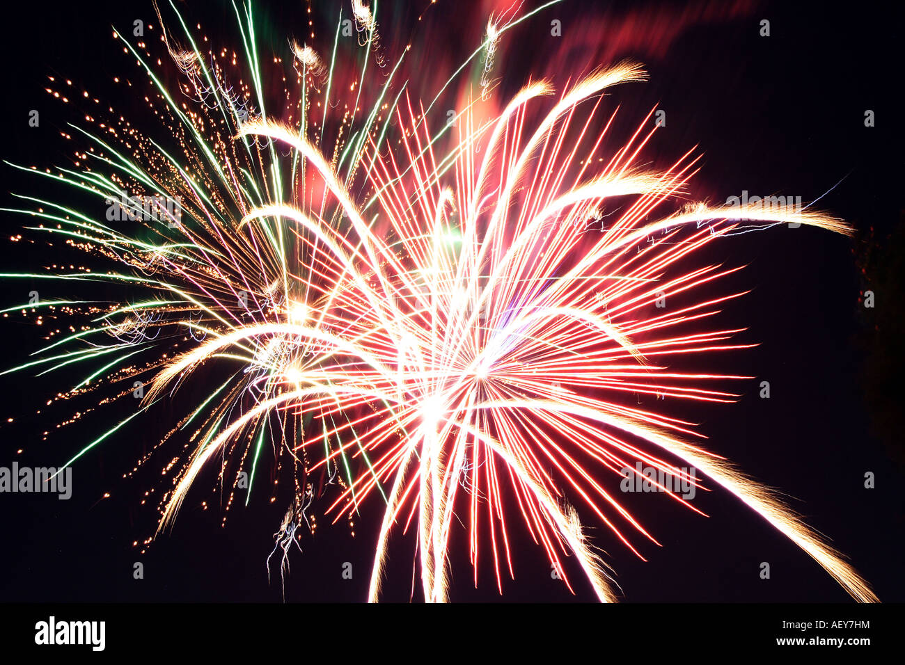 Day time fireworks hi-res stock photography and images - Alamy