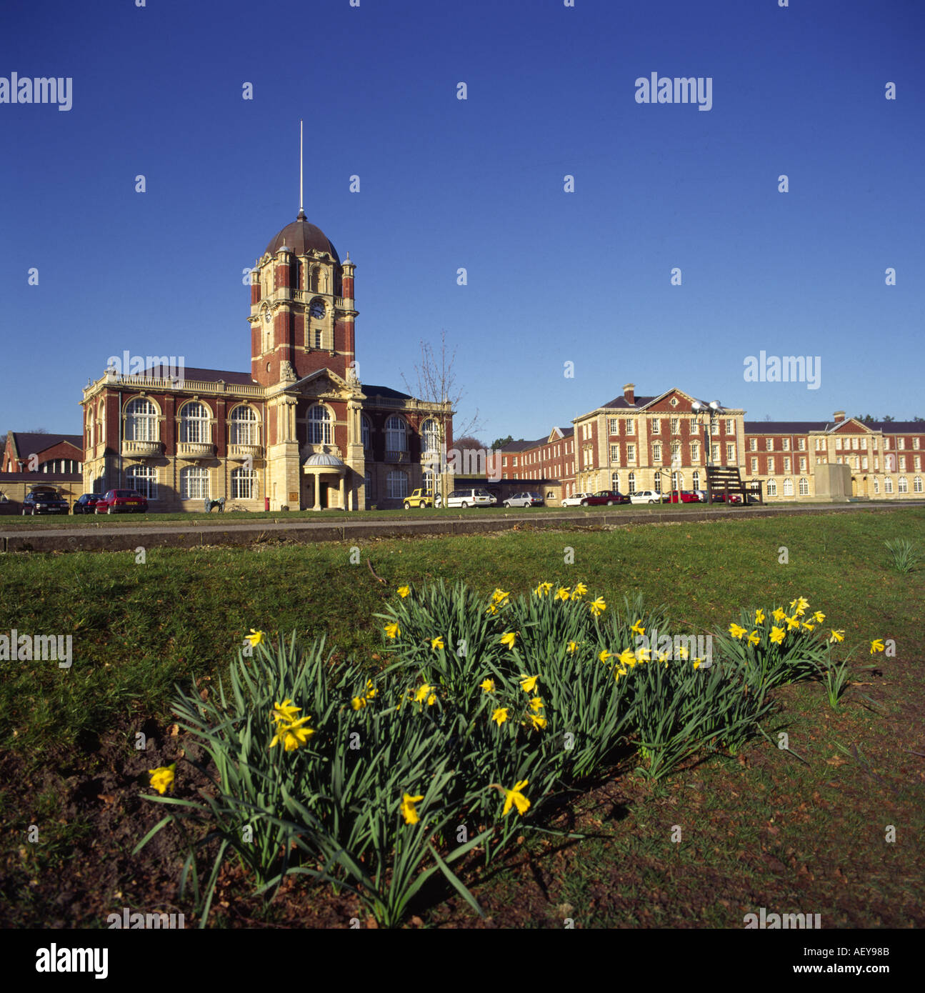 New College Royal Military Academy Sandhurst Camberley England Stock ...