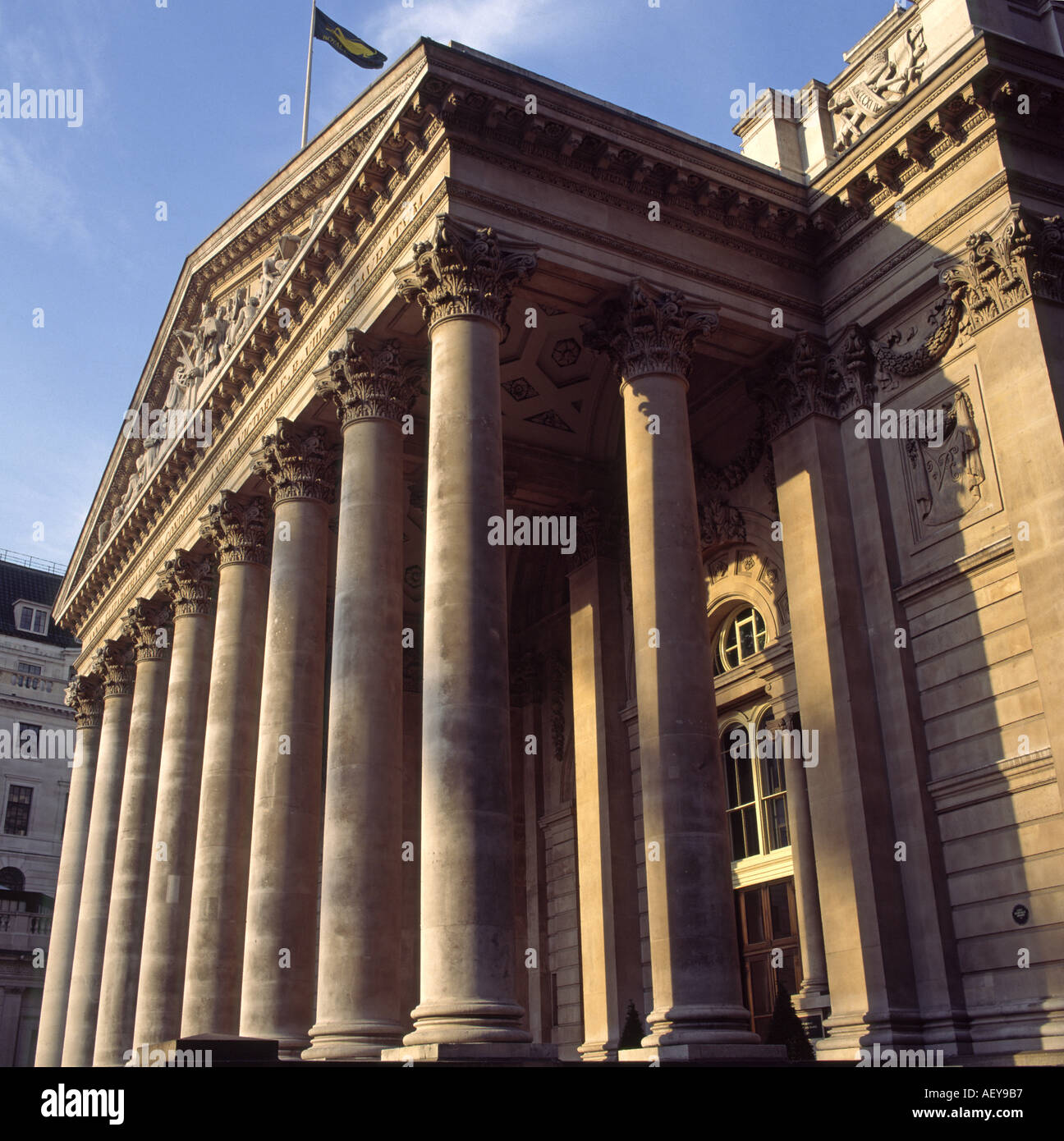 Royal Exchange Building City of London England Stock Photo - Alamy