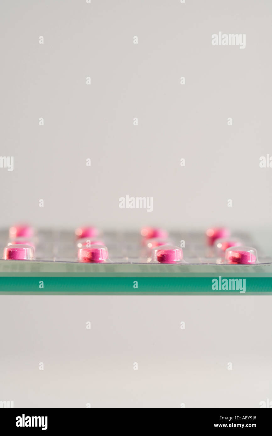 Birth control pills pack hi-res stock photography and images - Alamy