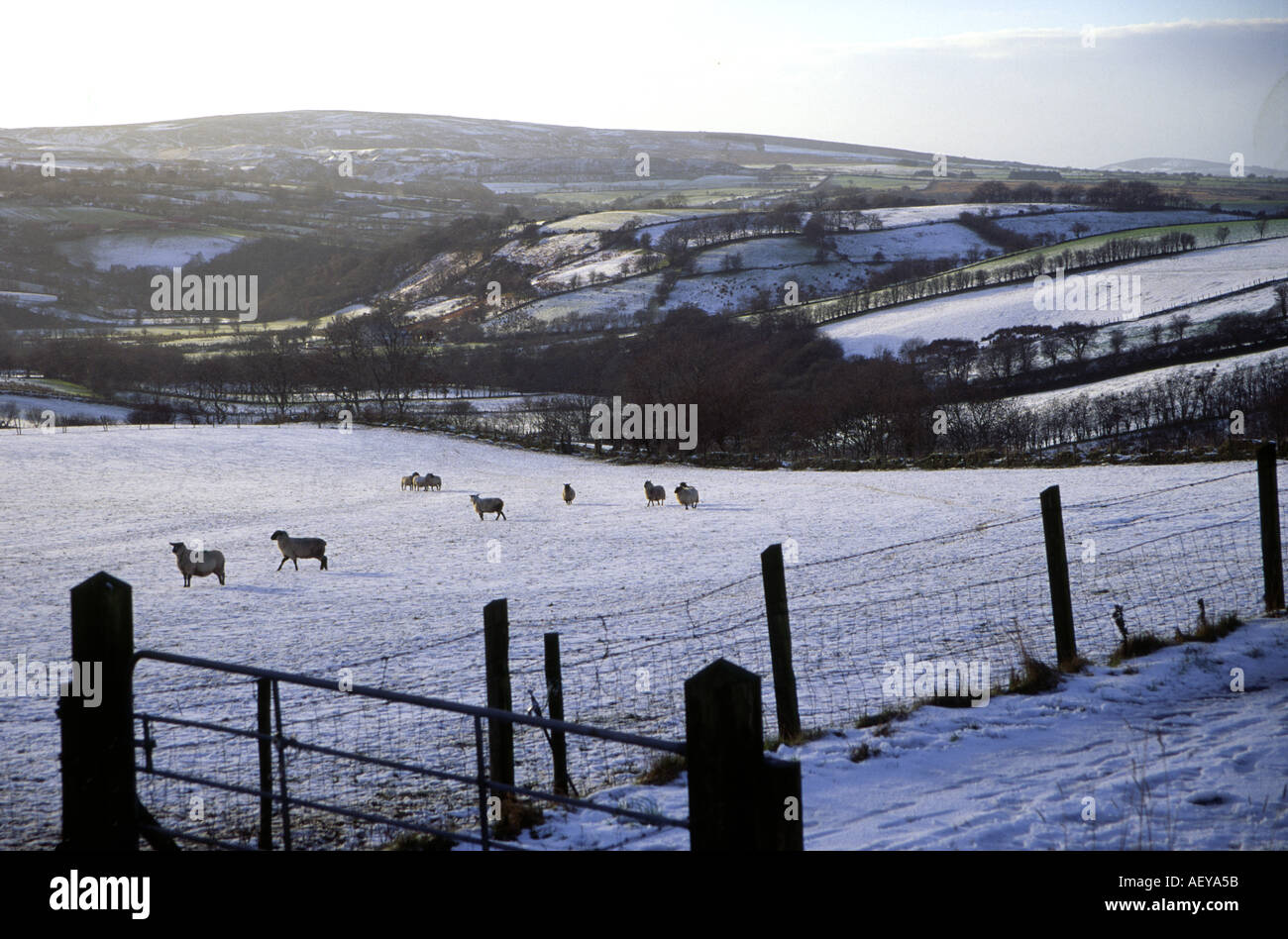 Snow sperrin mountains hi-res stock photography and images - Alamy