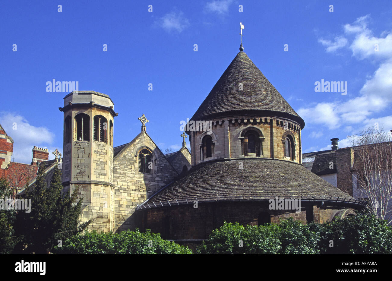 Round Church Cambridge England Stock Photo - Alamy