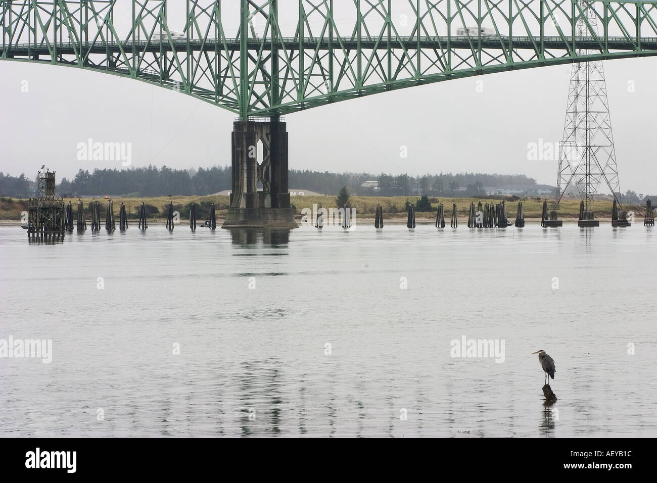 Coos bay oregon bridge hi-res stock photography and images - Alamy
