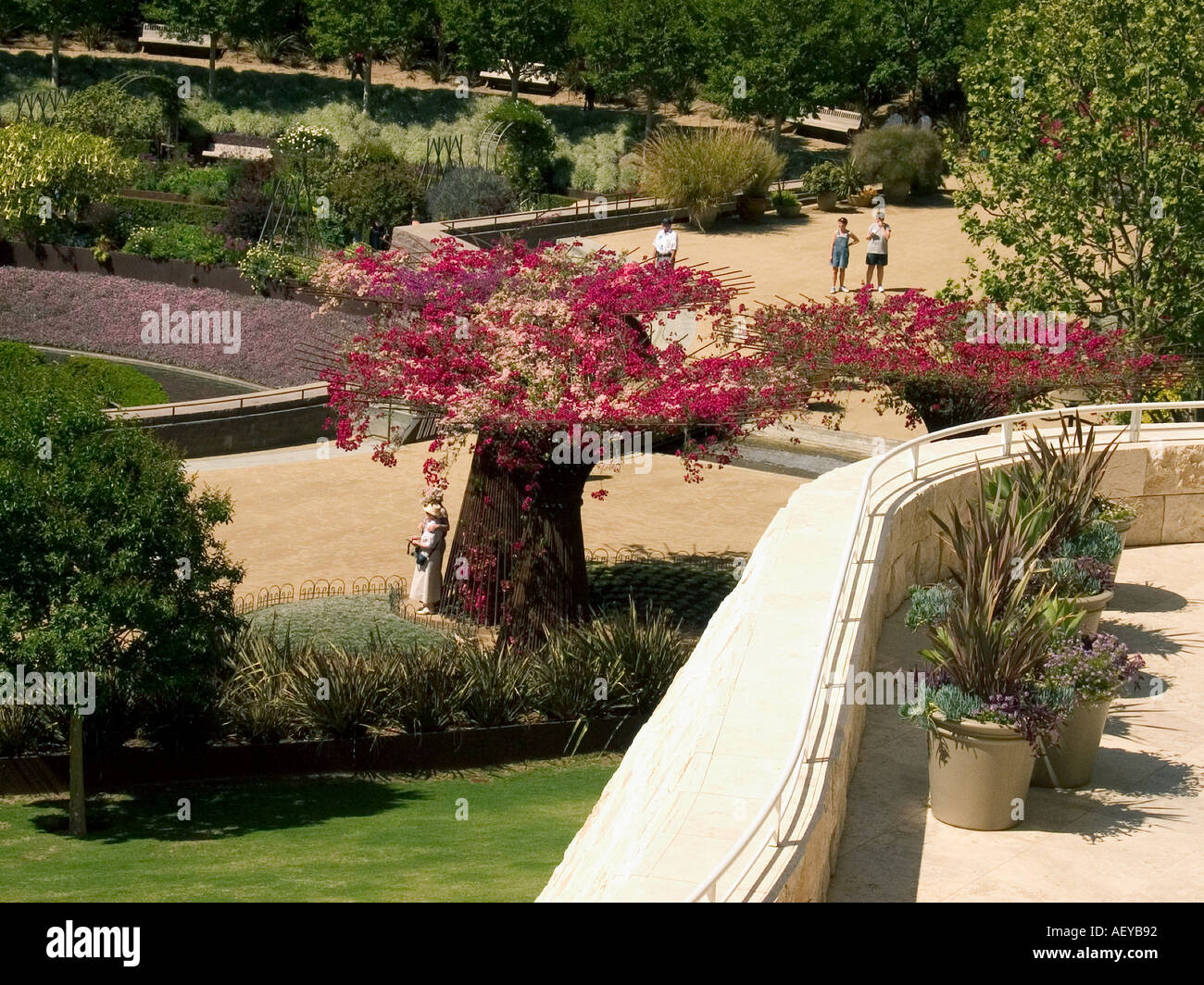 Getty Center Getty Museum of Art Los Angeles CA Stock Photo - Alamy