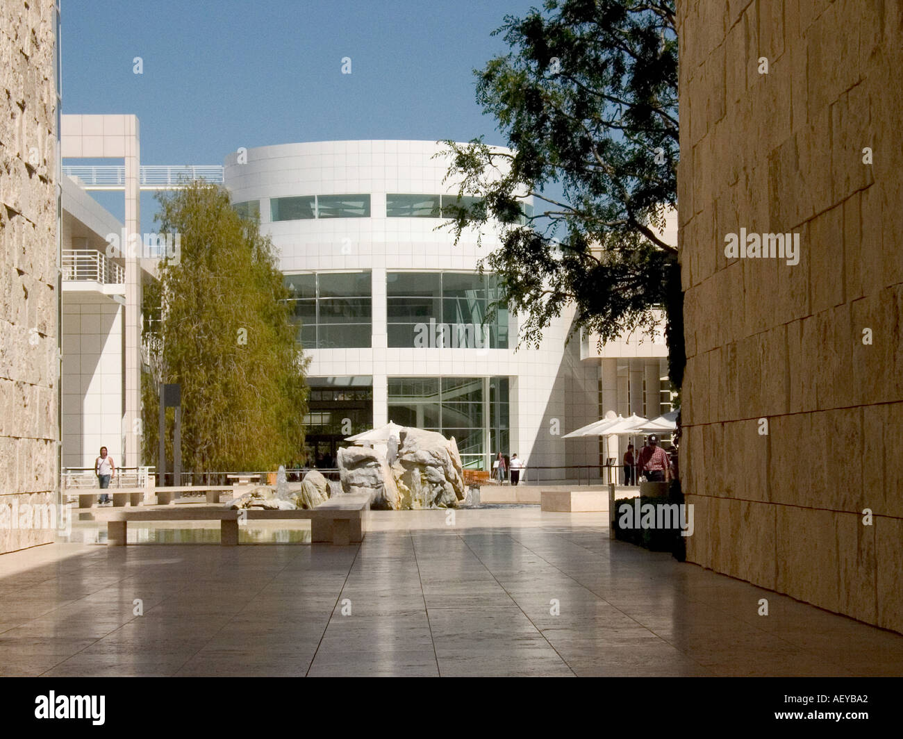 Getty Center Getty Museum of Art Los Angeles CA Stock Photo - Alamy