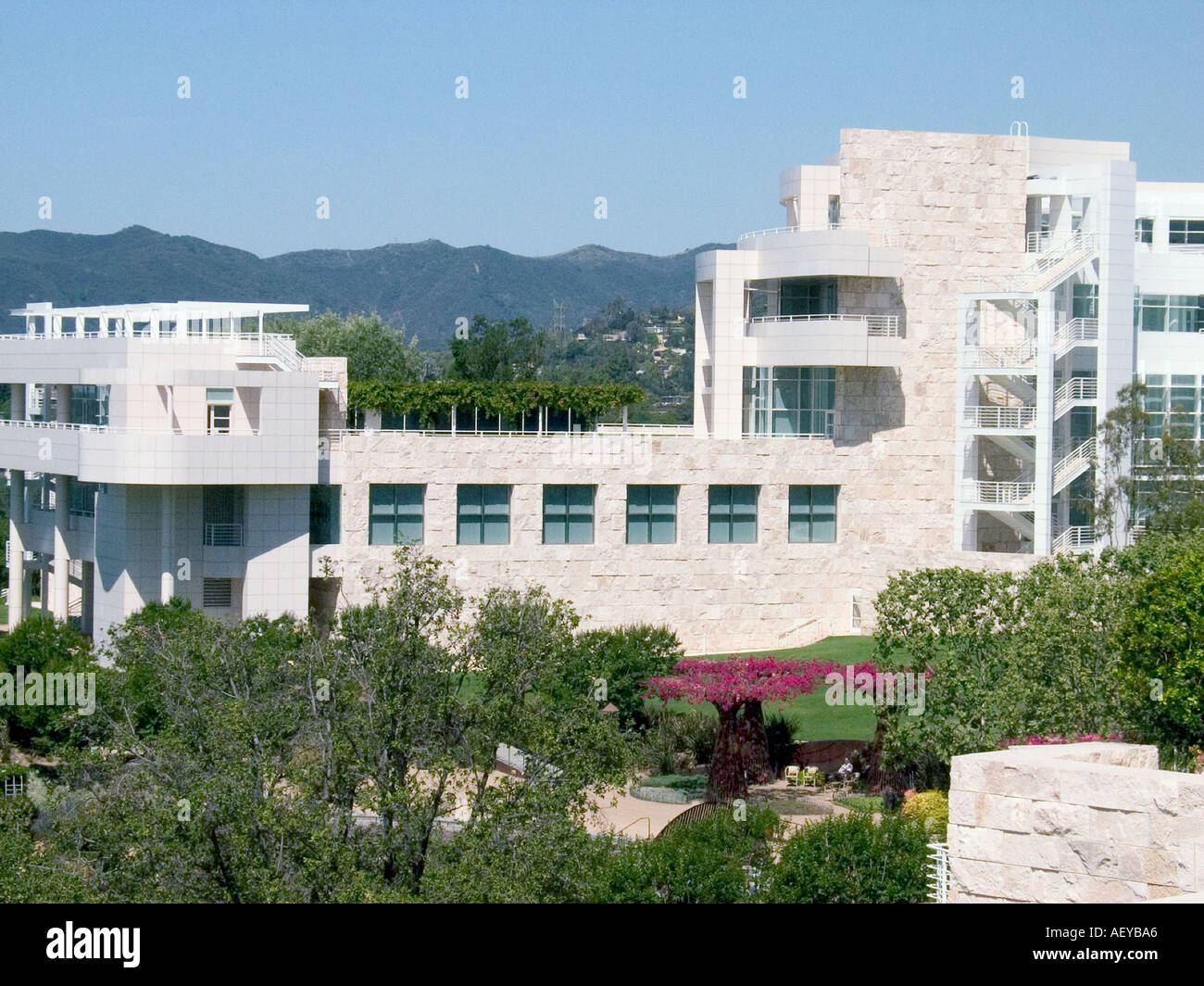 Getty Center Getty Museum of Art Los Angeles CA Stock Photo - Alamy