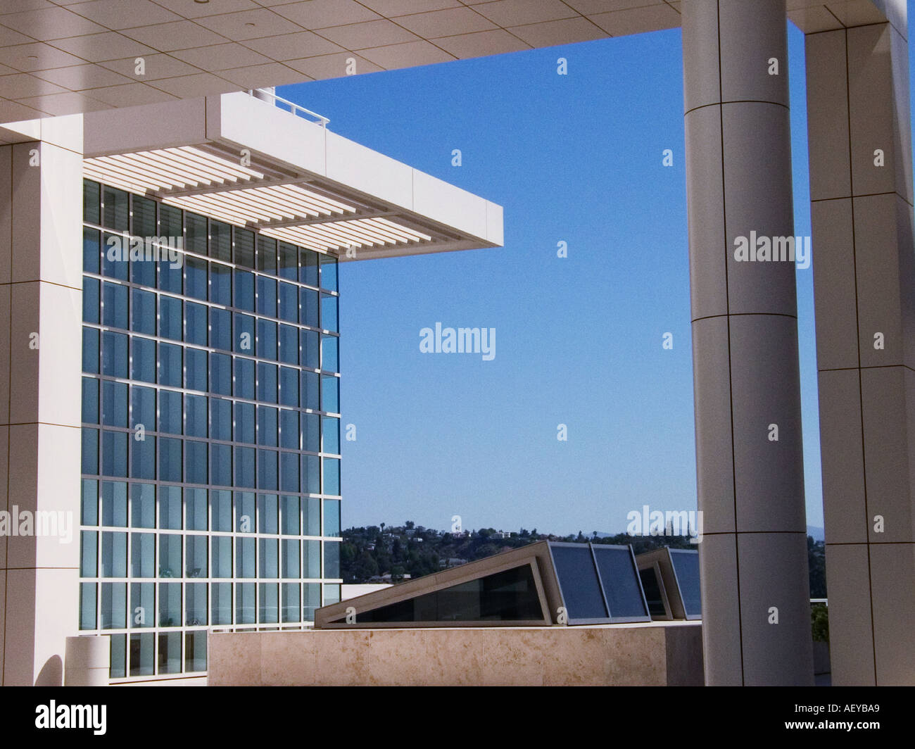 Getty Center Getty Museum of Art Los Angeles CA Stock Photo - Alamy