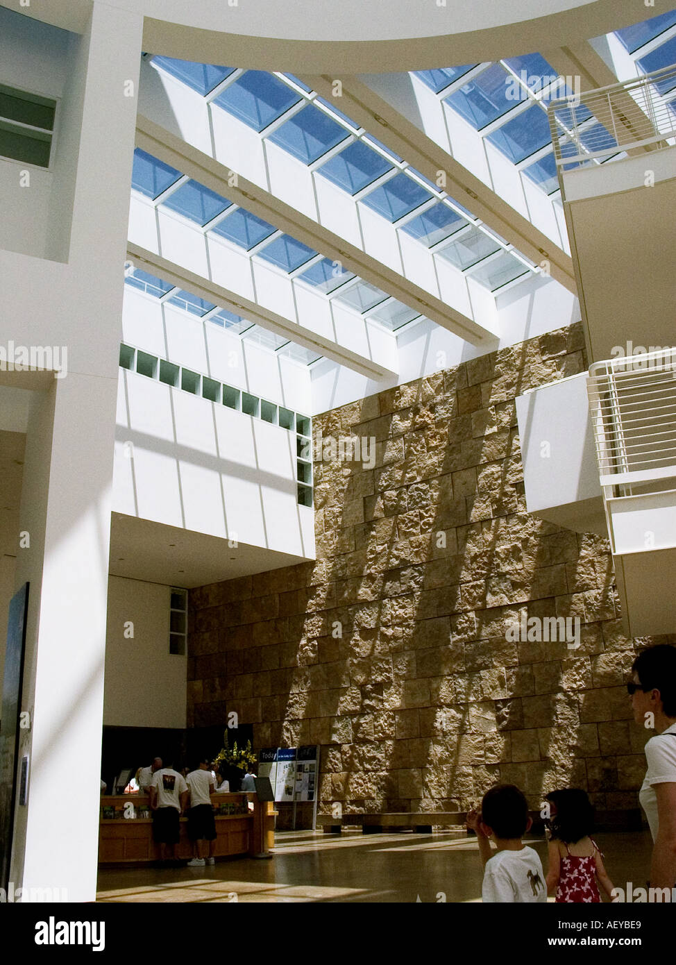 Getty museum los angeles interior hi-res stock photography and images ...