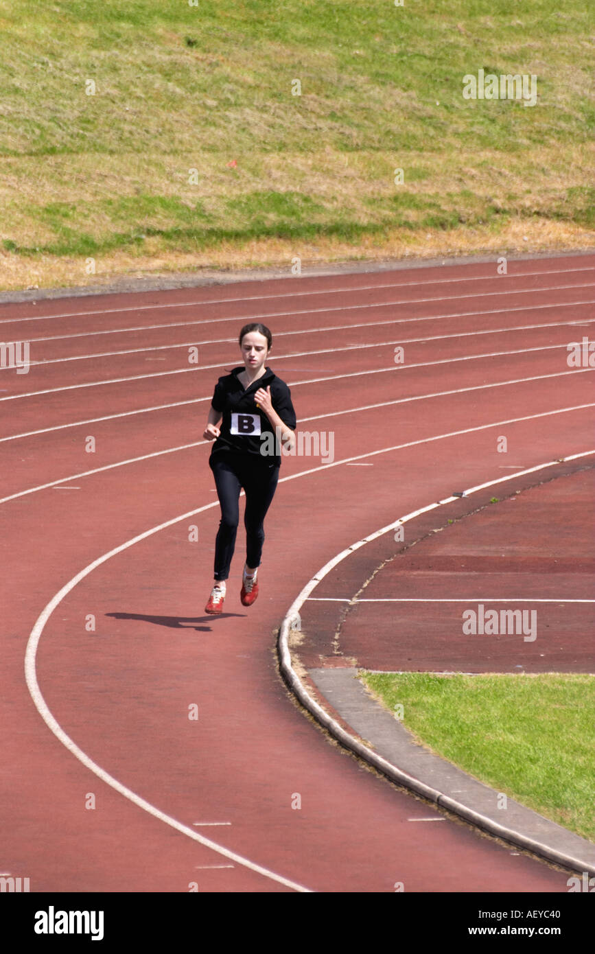 runner at an athletics competition Stock Photo - Alamy