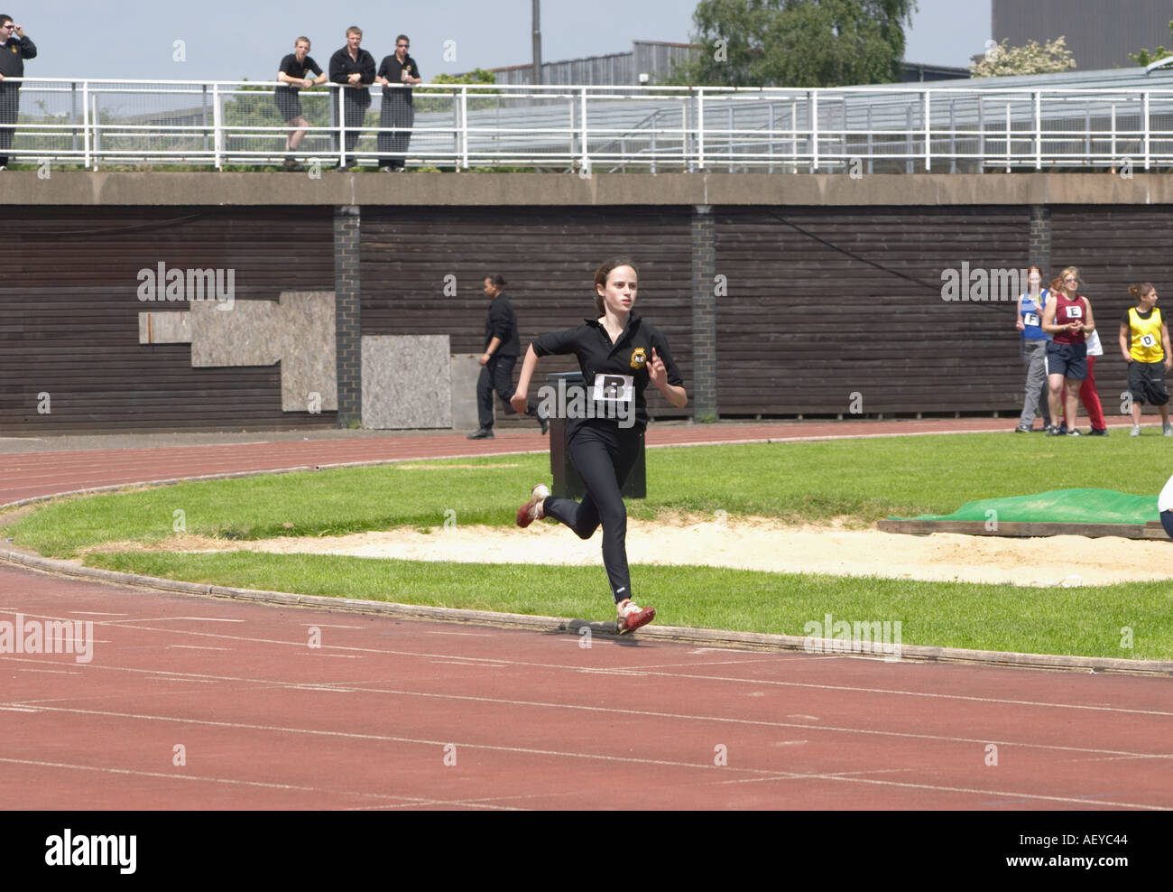 runner at an athletics competition Stock Photo - Alamy