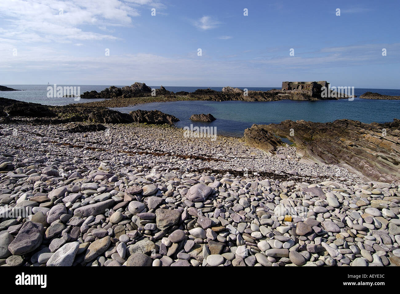 The island of Alderney in the Channel islands UK Picture by Andrew ...