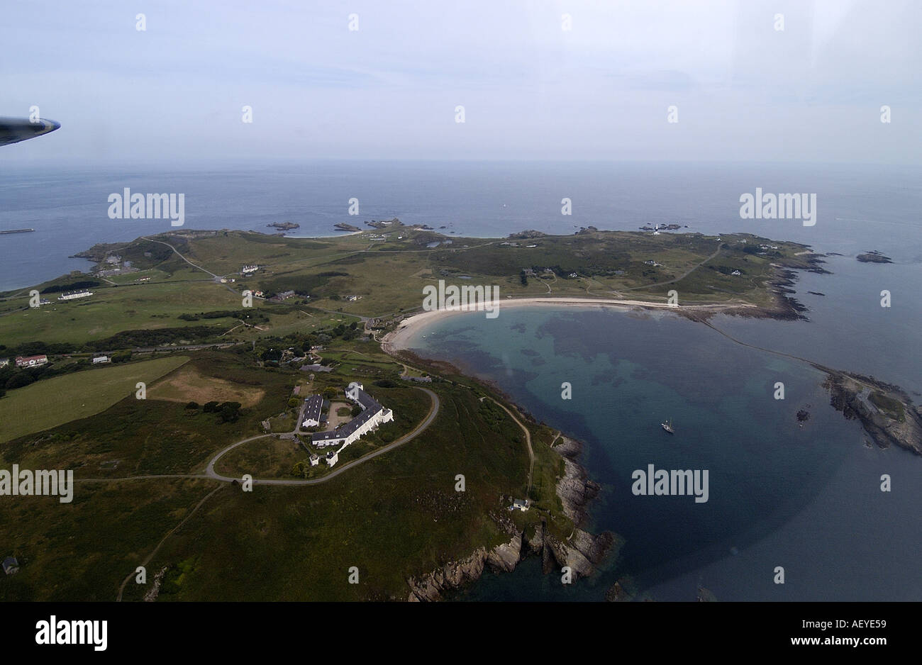 Alderney aerial hi-res stock photography and images - Alamy