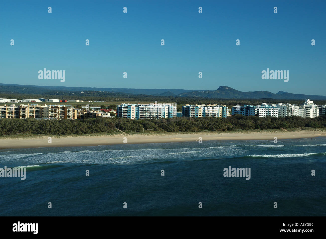 Marcoola beach Queensland Sunshine Coast Australia Stock Photo - Alamy