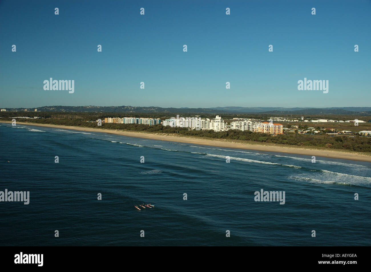 Marcoola beach Queensland Sunshine Coast Australia Stock Photo - Alamy