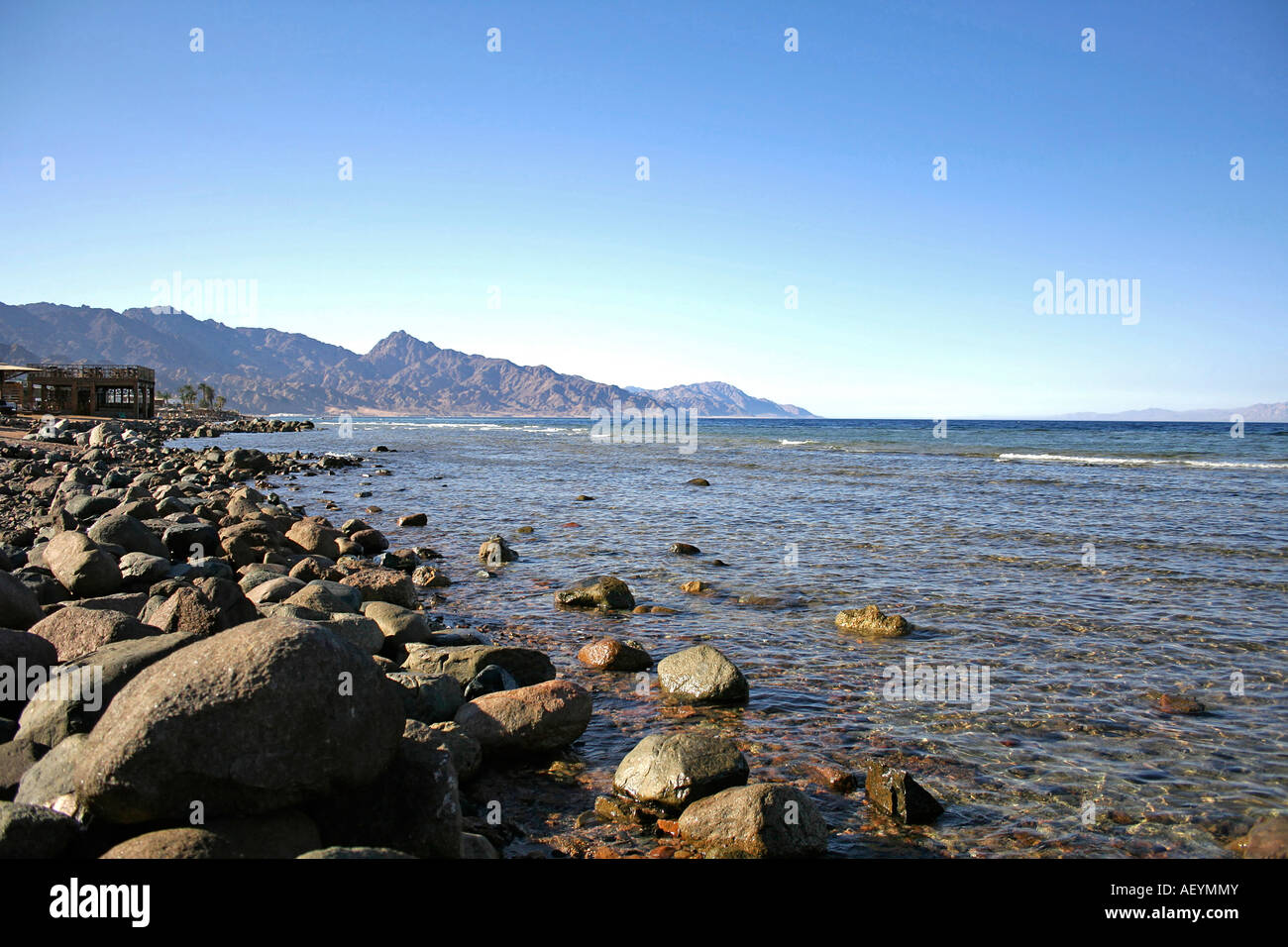 mountain coast red sea beach coast sinai egypt Stock Photo - Alamy