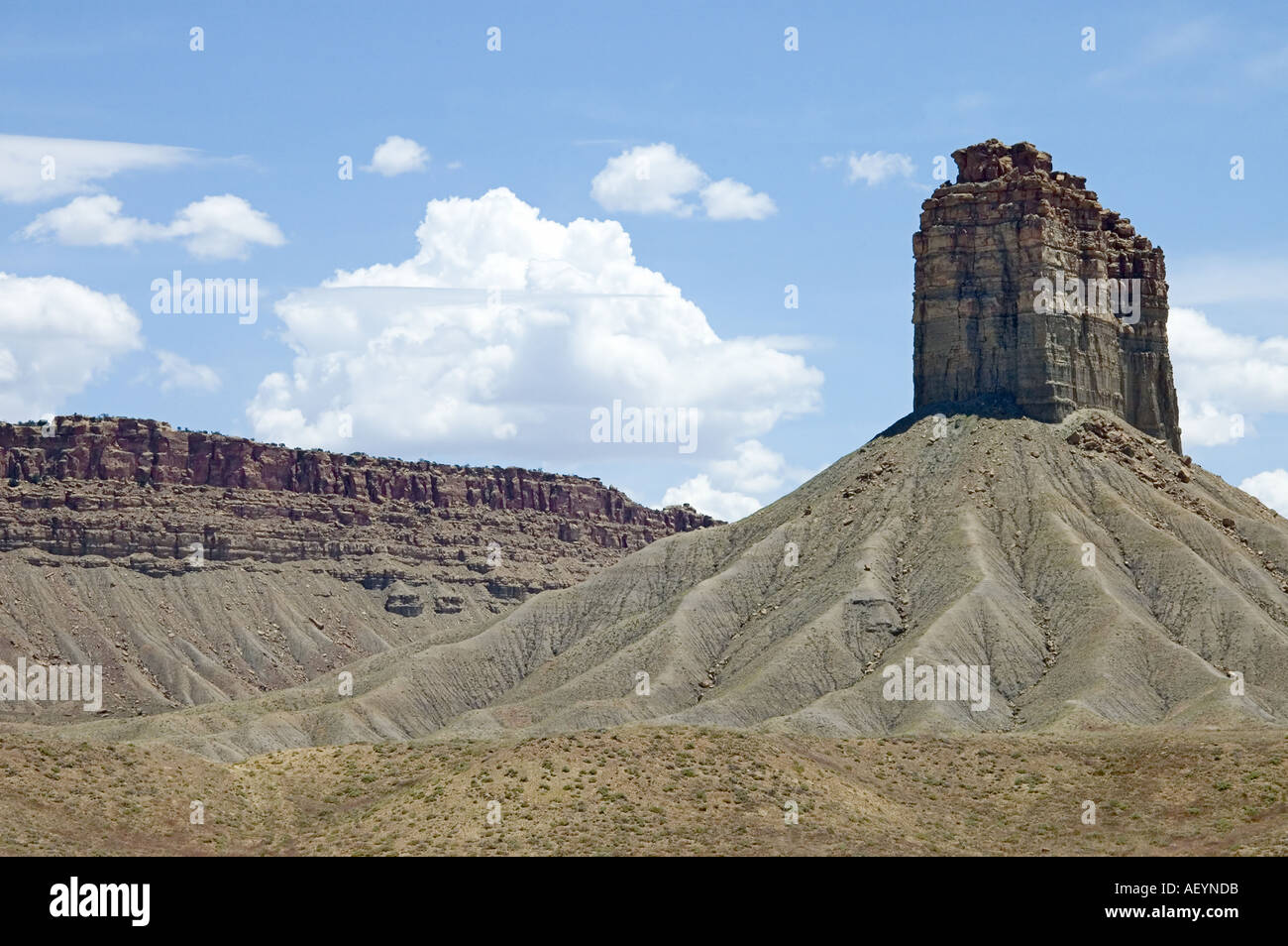 This red rock tower is all that s left from thousands of years of ...