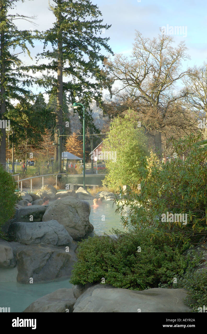 Hanmer springs pools hi-res stock photography and images - Alamy