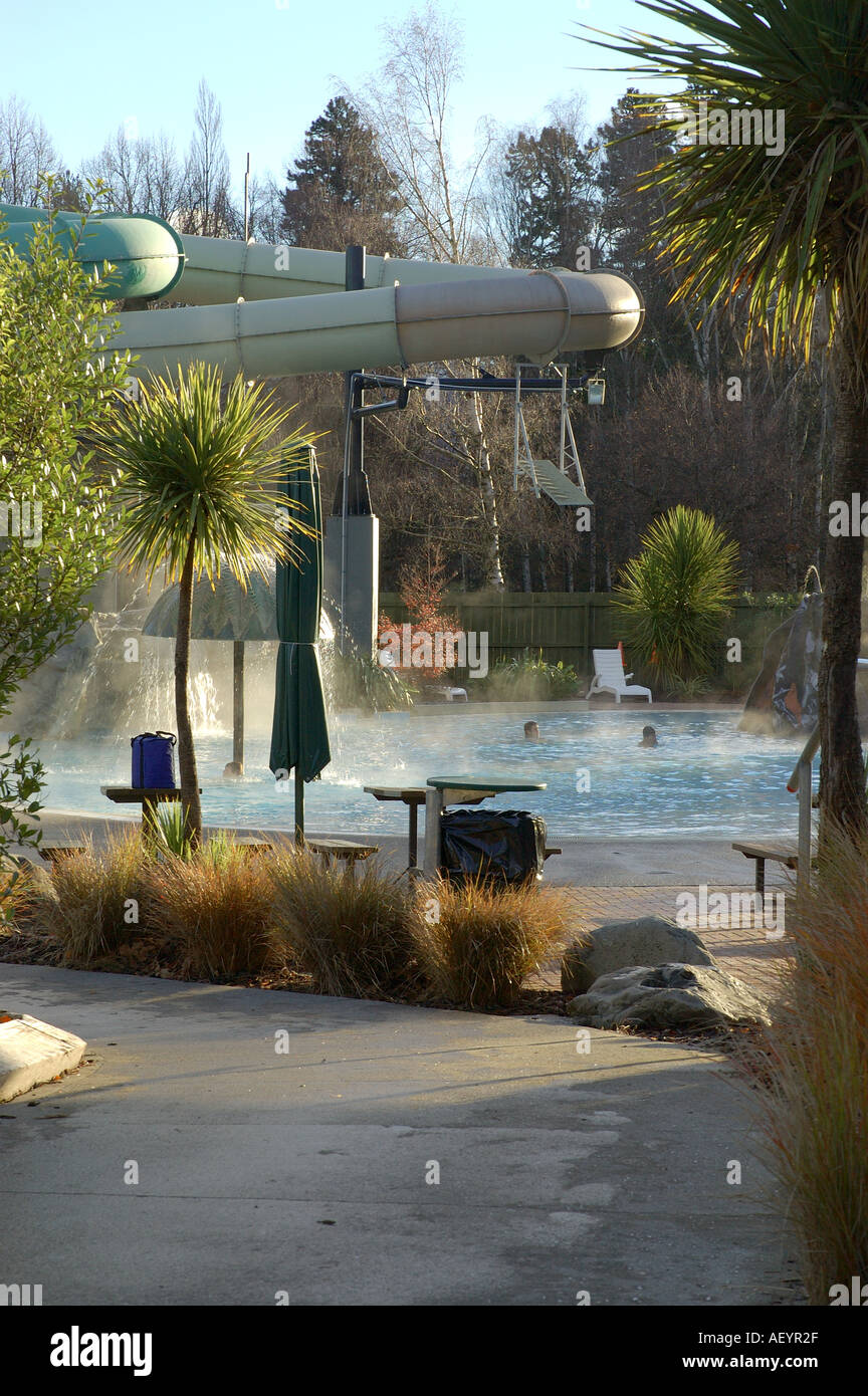 Hanmer springs thermal pools hi-res stock photography and images - Alamy