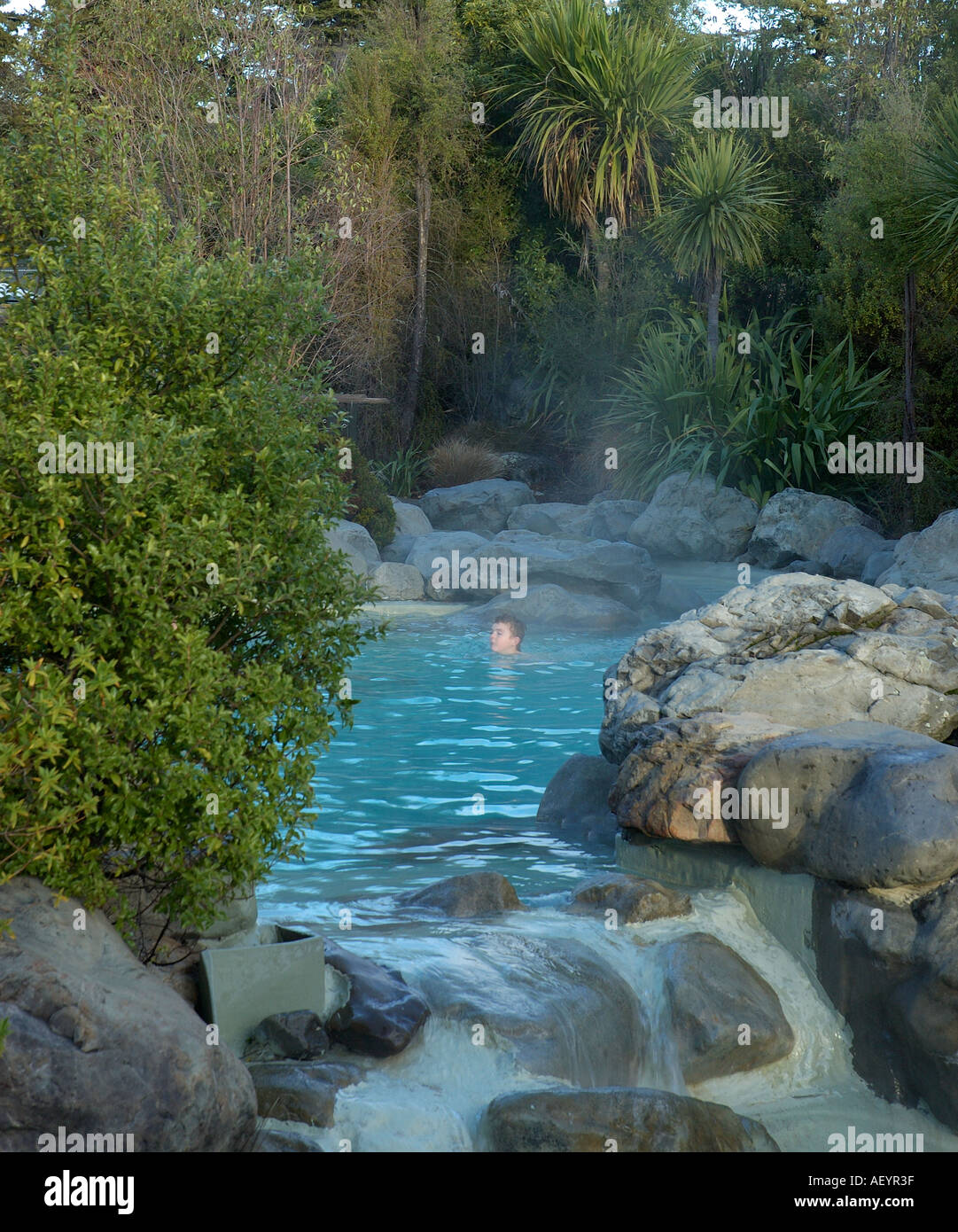 Hanmer springs pools hi-res stock photography and images - Alamy