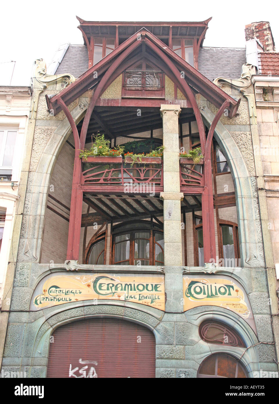 14 Rue Fleurus Lille Nord Pas De Calais France Built1898 for artist ...