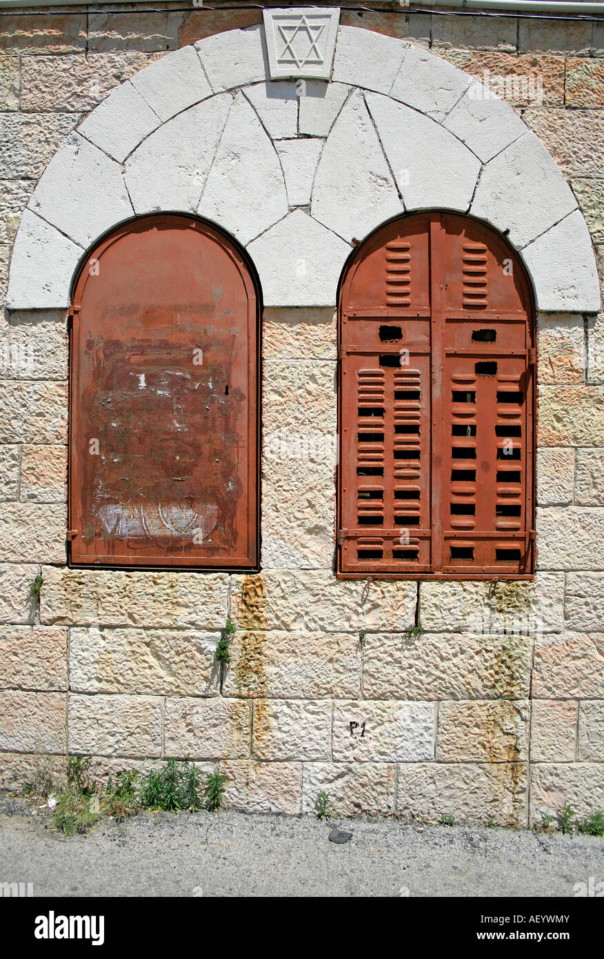local synagogue jerusalem israel Stock Photo - Alamy