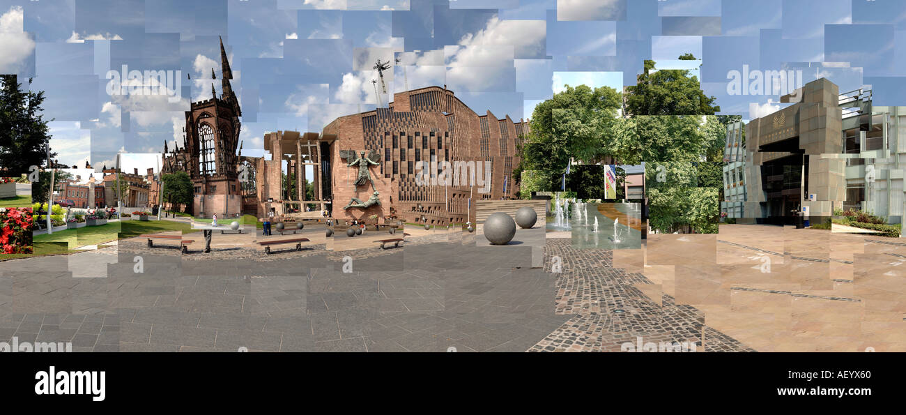 University Square Coventry England UK Stock Photo - Alamy